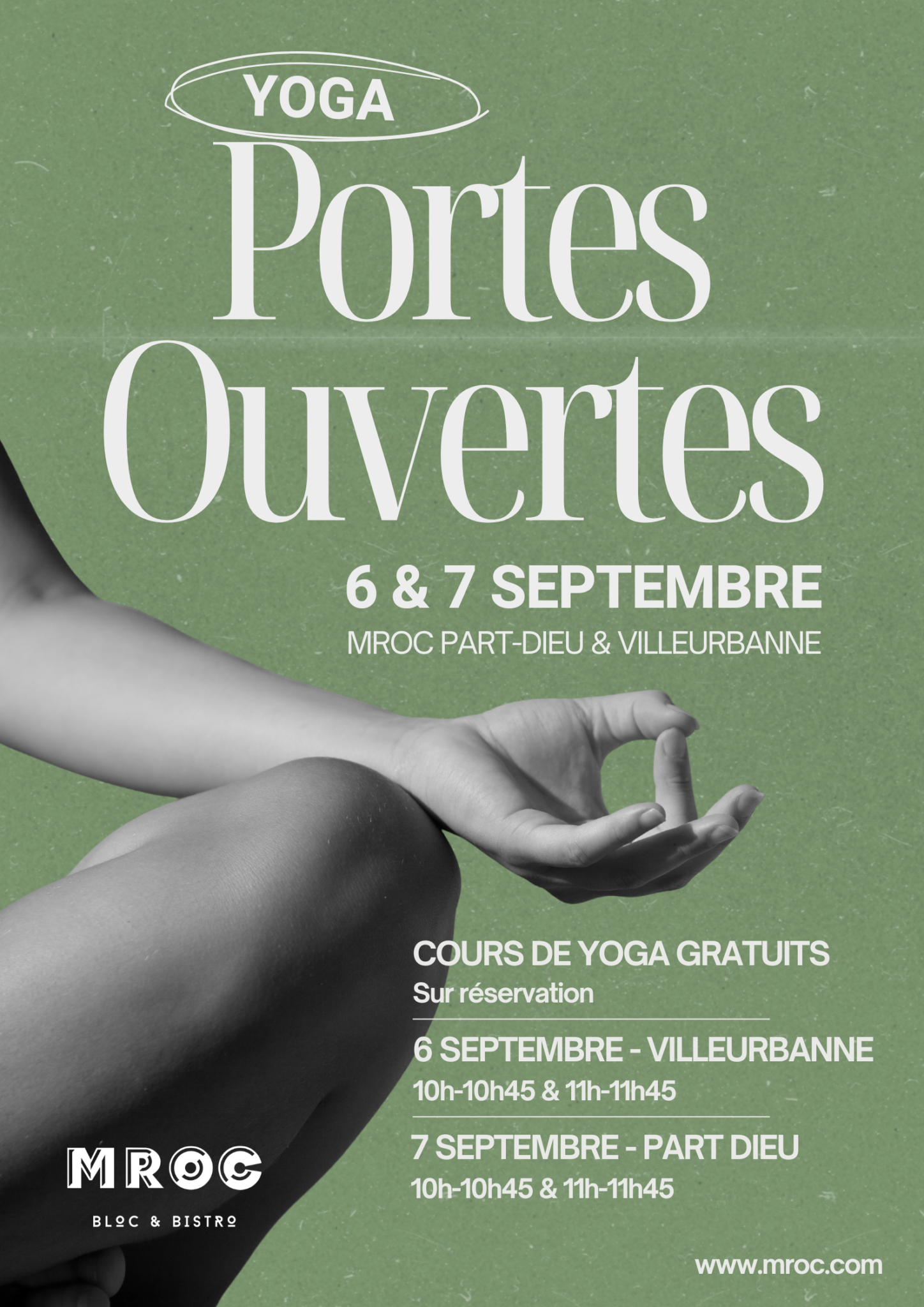 Portes Ouvertes YOGA MRoc – Rentrée 2025 ! | MROC